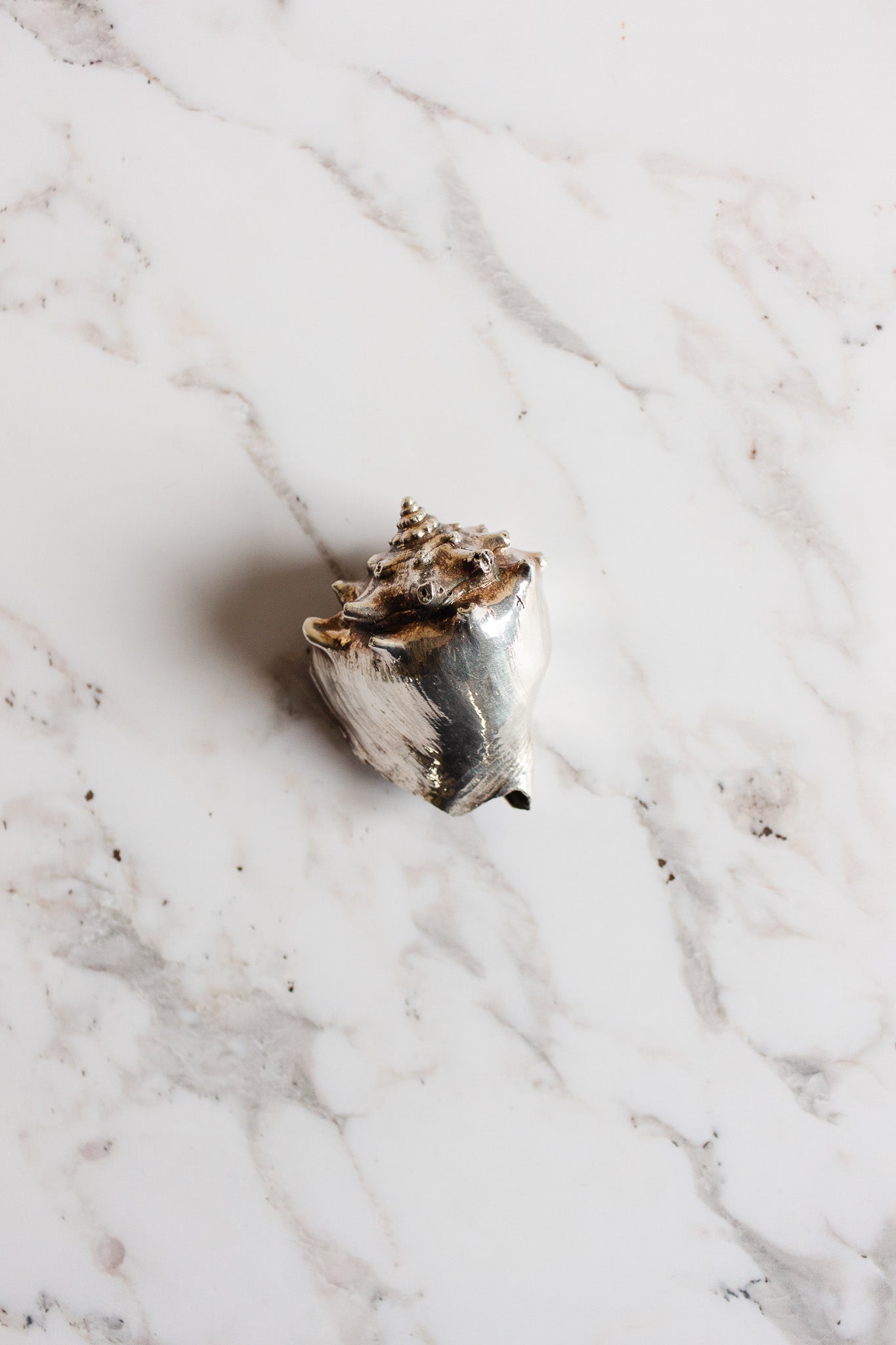 1970s Mario Buccellati sterling silver covered shell – Joliette