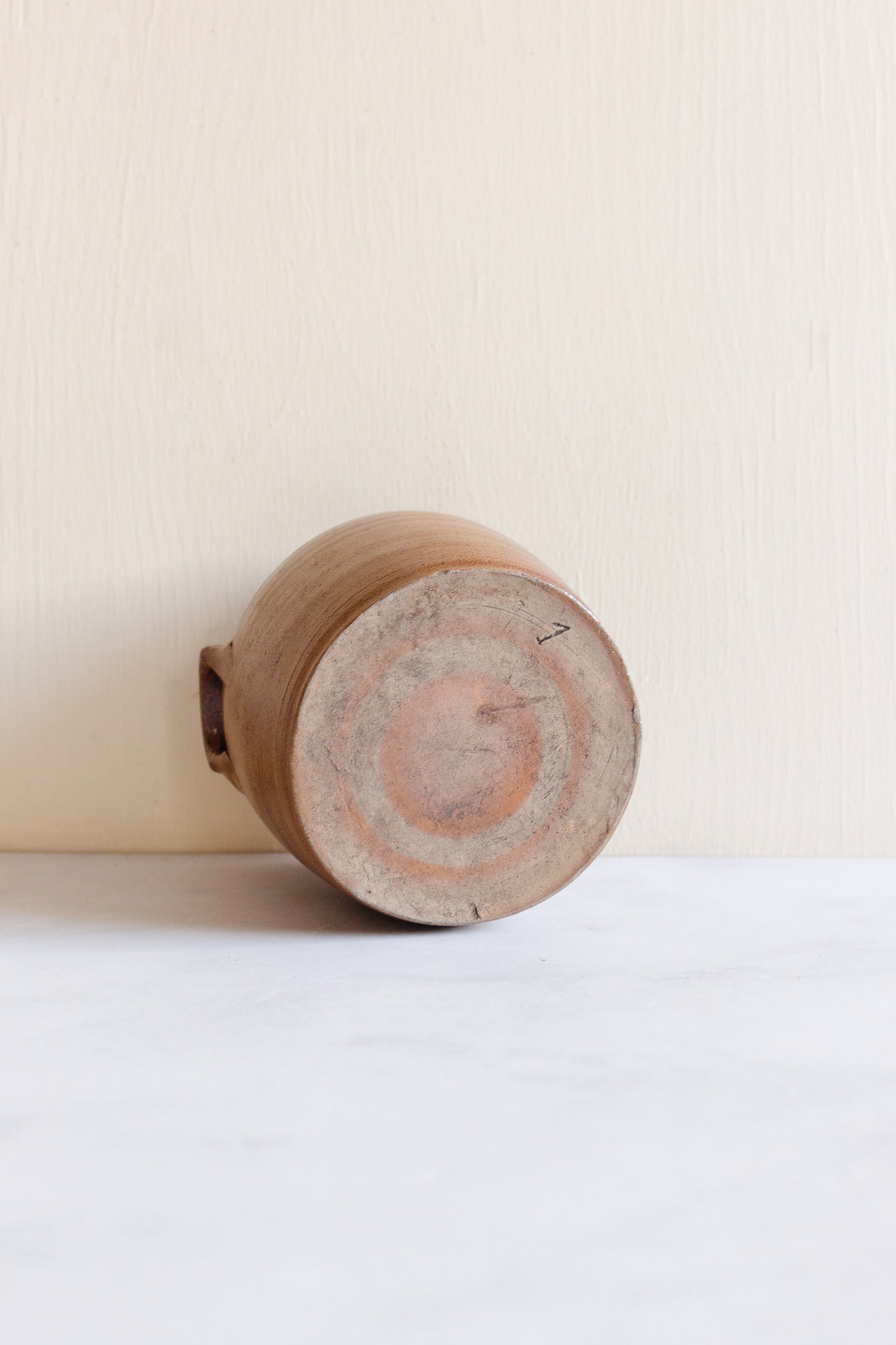 antique french petit stoneware confit pot – Joliette