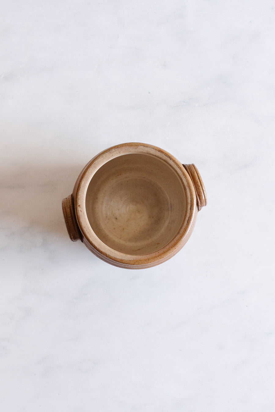 antique french petit stoneware confit pot – Joliette