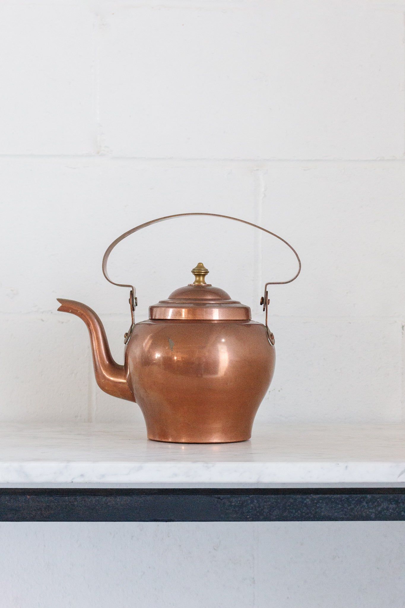 vintage french copper kettle – Joliette