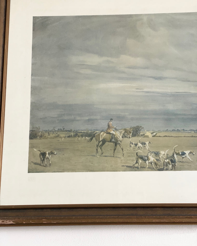 Lionel Edwards (1878-1966) signed print – Joliette
